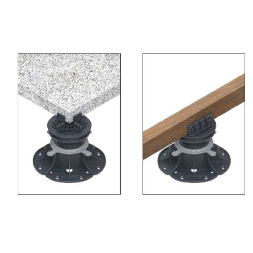 Reguliuojamas pjedestalas terasai 10-17mm - Terasos, tvoros, fasadai | OneWood