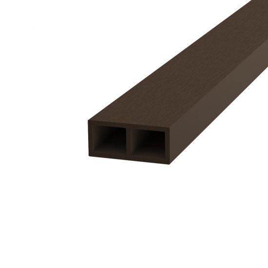 Fasado, sienos profilis 90x40mm, tamsiai rudas - Terasos, tvoros ...